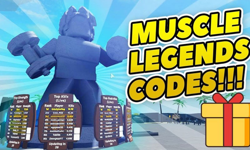 Code Muscle Legends mới nhất 2026 và cách nhập Giftcode